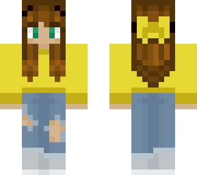 yellow girl | Minecraft Skin