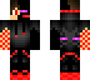 Corrupted Enderman Boy | Minecraft Skin