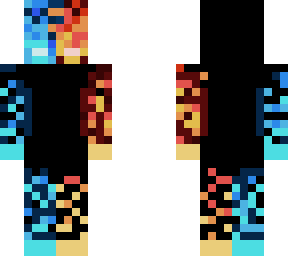 Fire and Ice | Minecraft Skin