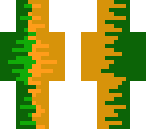 green/orange fade | Minecraft Skin