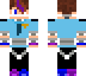 Jacob Afton/phone guy (maskless, new animatronic form) | Minecraft Skin