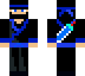 Ninja Azul | Minecraft Skin