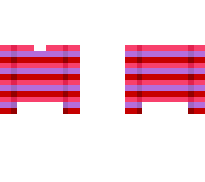 OB - Pink Red & Purple Stripe Sweater | Minecraft Skin