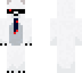 Oso elegante | Minecraft Skin