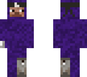 purple camo steve | Minecraft Skin