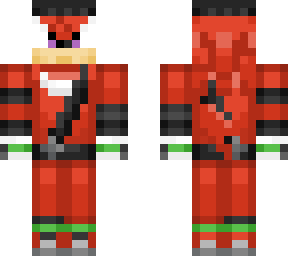 Renegade Knucks Sonic Prime | Minecraft Skin