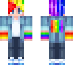 scott smajor pride skin (mcc) | Minecraft Skin