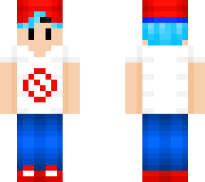 bf boyfriend fnf friday night funkin | Minecraft Skins
