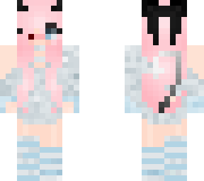 demon wolf girl | Minecraft Skins