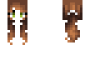 Female HB - NEW Brunette Ponytail v2 | Minecraft Skin