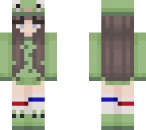 frog girl skins | Minecraft Skins