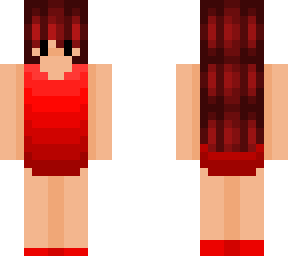 fnf girlfriend | Minecraft Skins