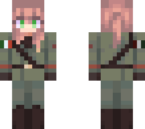 ww2 soldier woman | Minecraft Skins