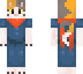 Lucky the cat | Minecraft Skin