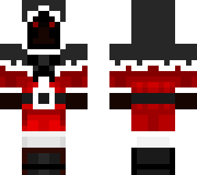 Minecraft Dungeon dlc skin (red, black and white) | Minecraft Skin