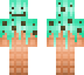 Mint chocolate ice cream | Minecraft Skin