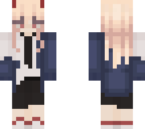 Power (chainsaw man) | Minecraft Skin