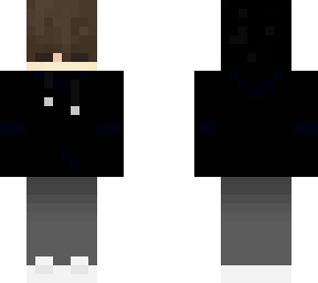Black Hoodie | Minecraft Skin