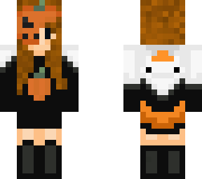Halloween Stork Girl | Minecraft Skin