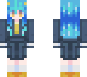 Lum: The Invader Girl | Minecraft Skin