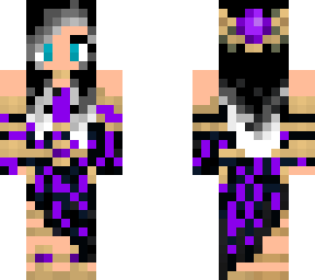 Luna the Werewolf Alpha (Human form) | Minecraft Skin