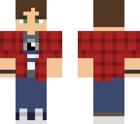 Red Flannel | Minecraft Skin