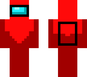 red sus among us | Minecraft Skin