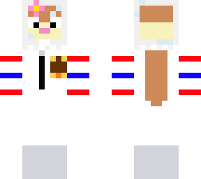 Sandy w/ Air Helmet from SpongeBob | Minecraft Skin