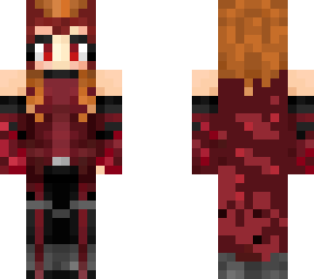Scarlet Witch edited thanks for the original skin | Minecraft Skin