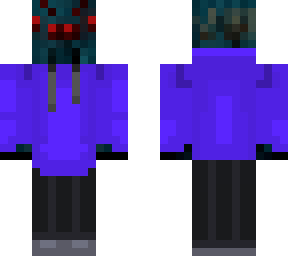 Spider purple hoodie | Minecraft Skin