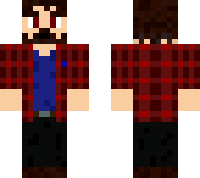 red flannel | Minecraft Skins