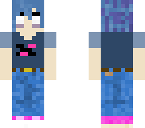 2D Gorillaz | Minecraft Skin