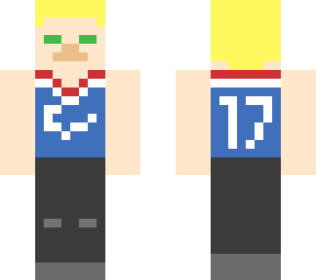 Ahm3D Skin with LAClippers Jersey | Minecraft Skin