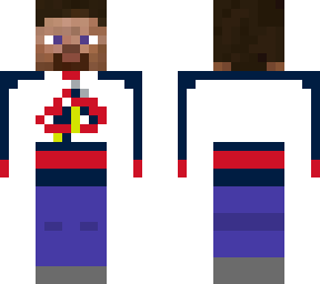 Columbus Blue Jackets Home Jersey 2000-2003 | Minecraft Skin