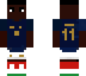 dembele france kit 2022 world cup qatar | Minecraft Skin