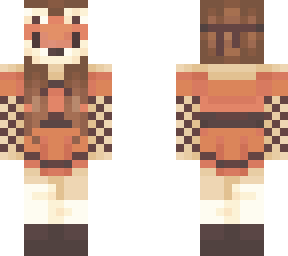 fox girl | Minecraft Skin