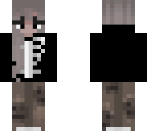 skeleton hoodie | Minecraft Skins