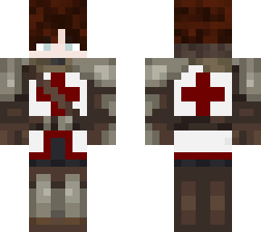 Knight (no helmet) | Minecraft Skin