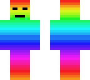 rainbow skin | Minecraft Skin