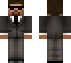 Steve with glasses | Minecraft Skin