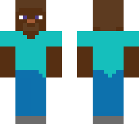 Black Steve | Minecraft Skin