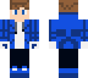Blue boy skin | Minecraft Skin