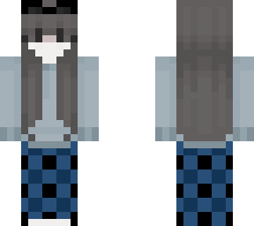 Blue girl | Minecraft Skin