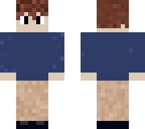 boy with brown hair | Minecraft Skin