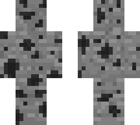 Coal Monster v2 | Minecraft Skin