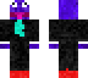 Fancy Purple Frog | Minecraft Skin