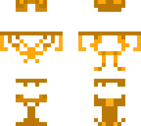 Fossilite armor | Minecraft Skin