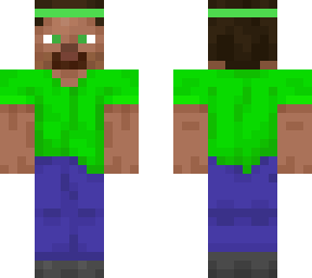 Last Life Steve Green | Minecraft Skin