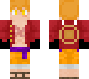 Luffy Gear 5 | Minecraft Skin
