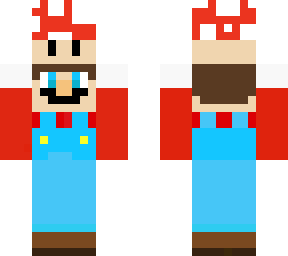 Mario And Mush | Minecraft Skin